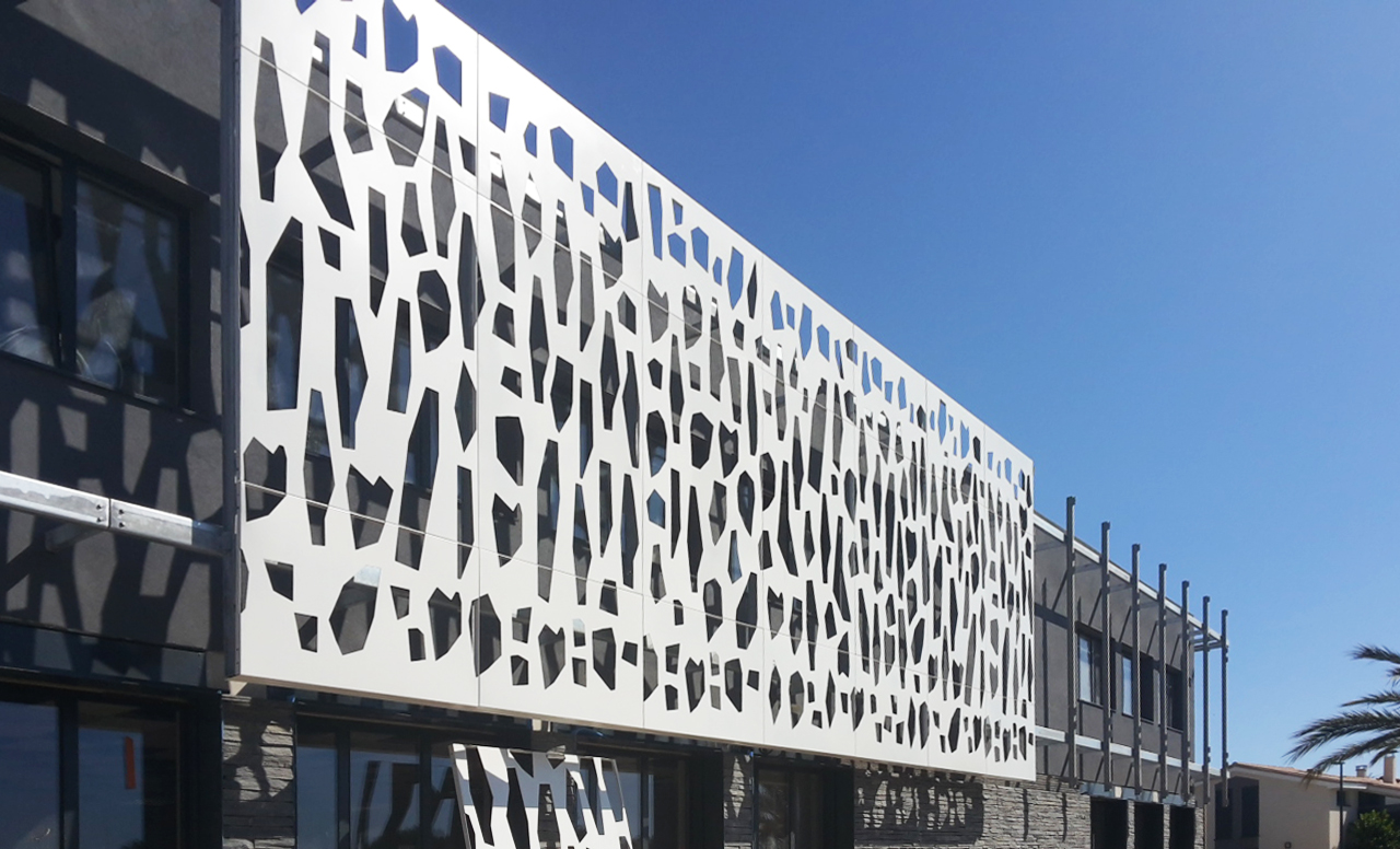 Collège de Millas - Façade