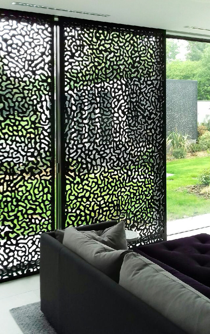 Sliding Brise soleil and Railings